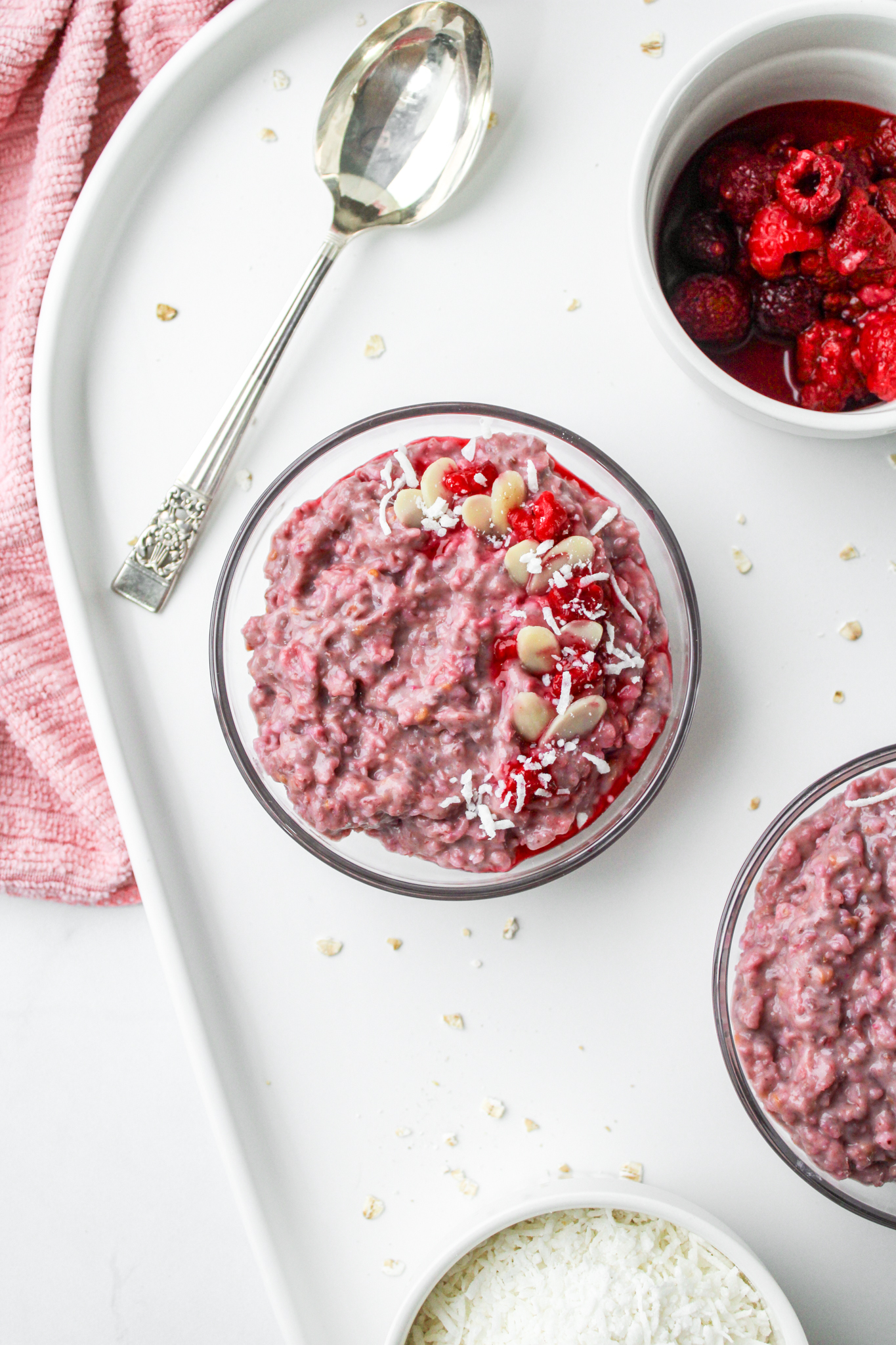 Raspberry Coconut Oatmeal | All Nutrition