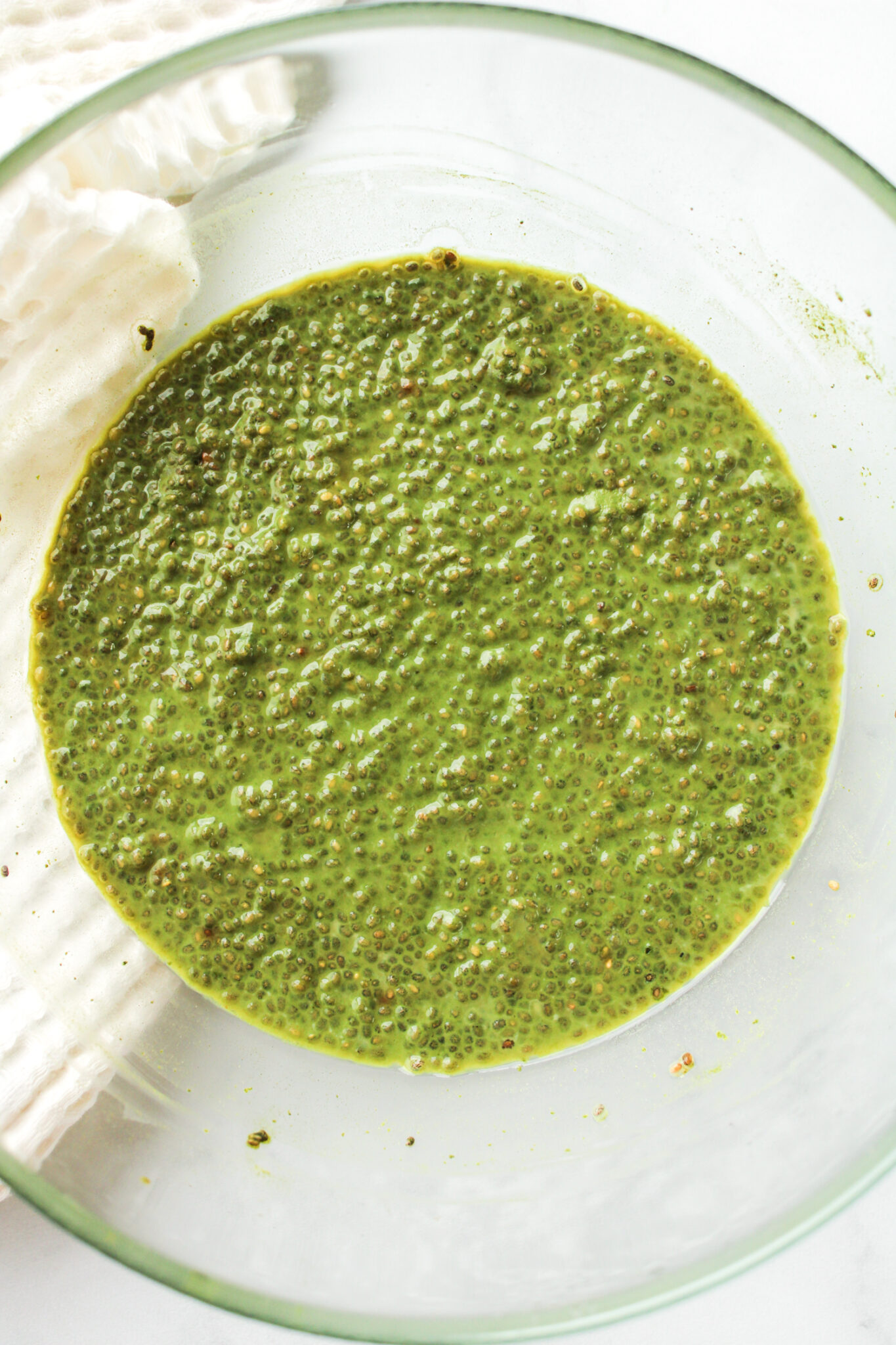 Matcha Chia Seed Pudding | All Nutrition Kitchen