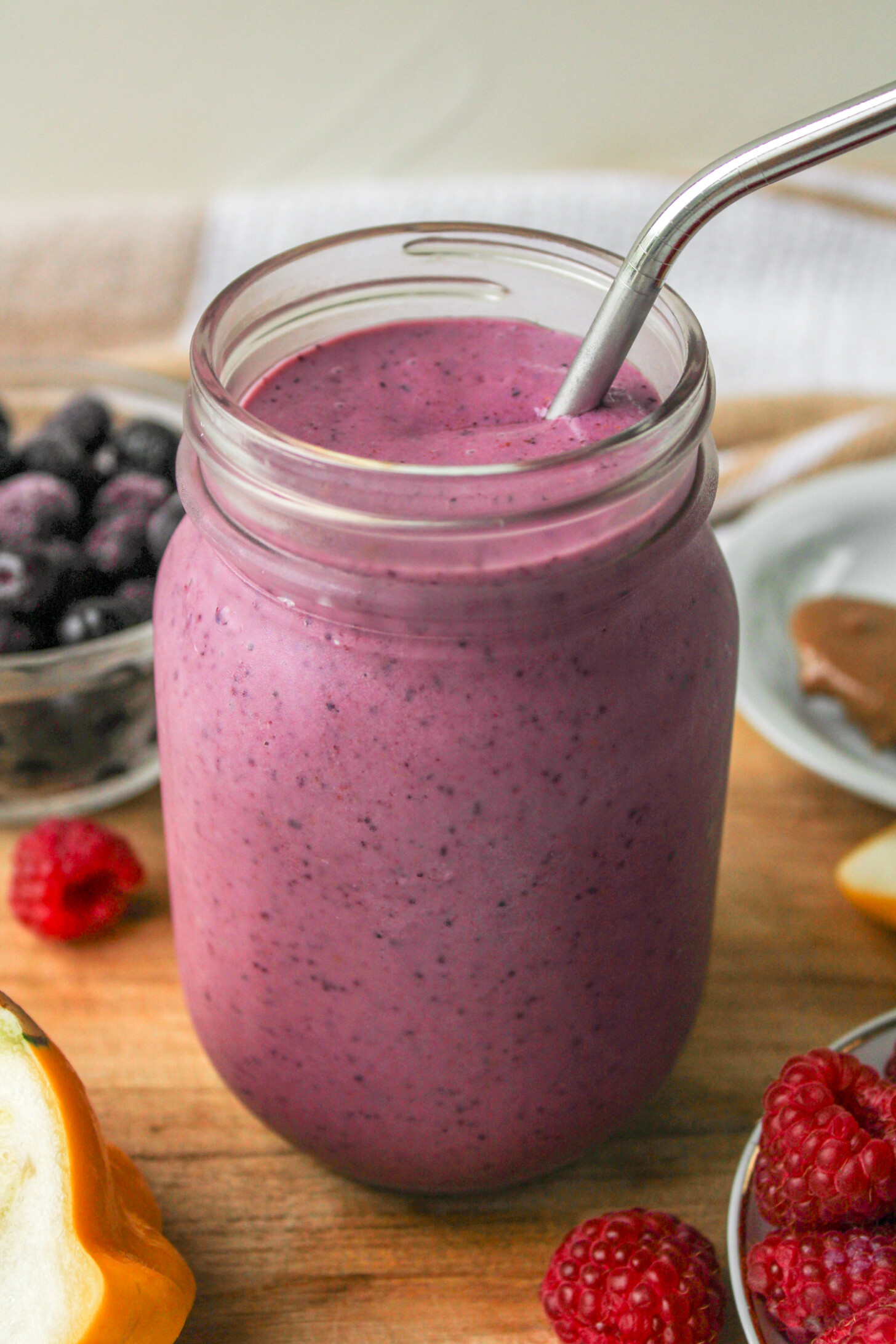Raspberry Blueberry Smoothie | All Nutrition