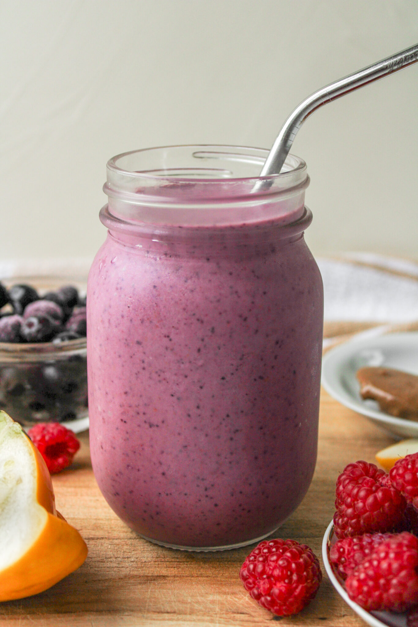 Raspberry Blueberry Smoothie | All Nutrition